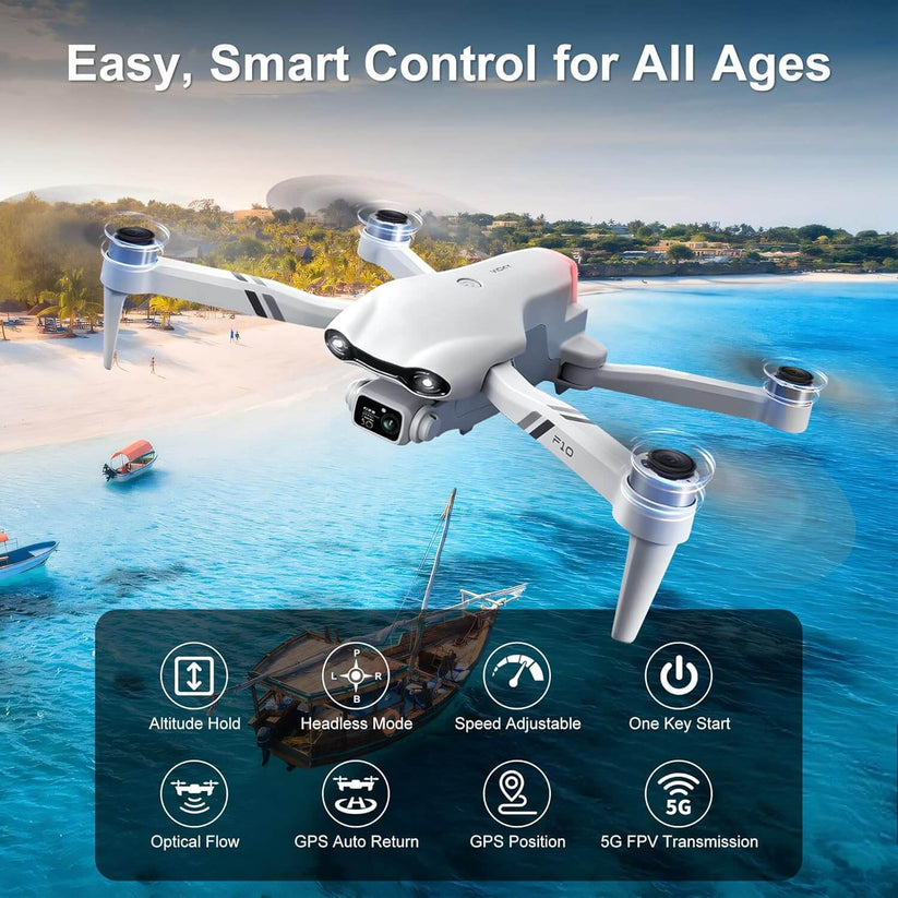 4DRC 4D-F10 FPV Drone with 1080P Camera