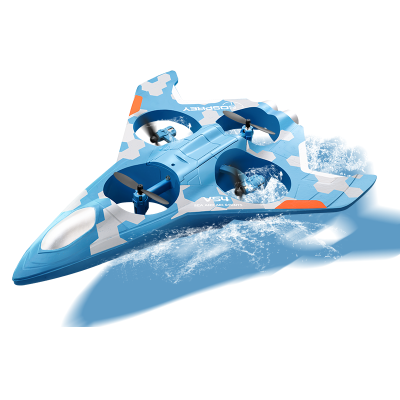 4D-V54 EPP Foam Amphibious Fighter Jet | Sea, Land & Air Stunt Drone f ...