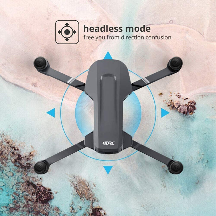 4DRC 4D-F4 Brushless GPS drone with electronically adjustable 4K Camera ...