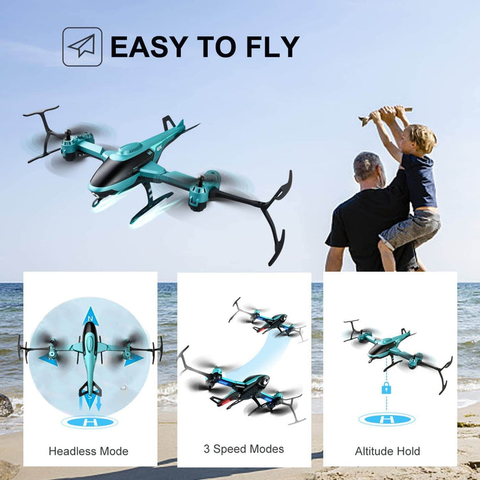 4DRC V10 RC Helicopter with HD Camera WIFI FPV Foldable Drone