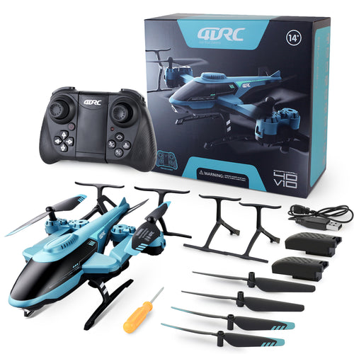 4DRC V10 RC Helicopter with HD Camera WIFI FPV Foldable Drone